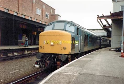 Railway Photo 6x4 Class 45 45145 Passenger Train York C1986 £150