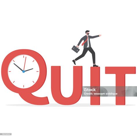 Time To Quit Day Time Job Resign From Full Time Career Leaving Company