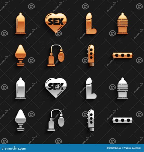 Set Penis Pump Condom Safe Sex Silicone Ball Gag With Belt Vibrator