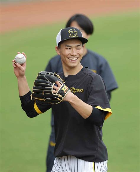 阪神・湯浅京己、ブルペンで捕手を立たせて20球「5、6割くらい」 右前腕などの張りで2軍調整中 イザ！