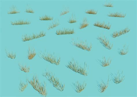 Grass Crack Fillers And Clumps Daz 3d