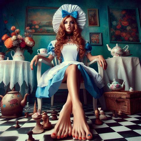 Alice Feet 2 By Feetloverai On Deviantart