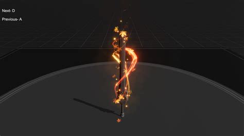URP Stylized Sword Aura Vfx