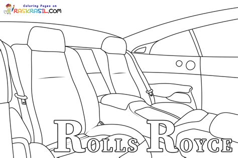 Desenhos De Rolls Royce Para Colorir
