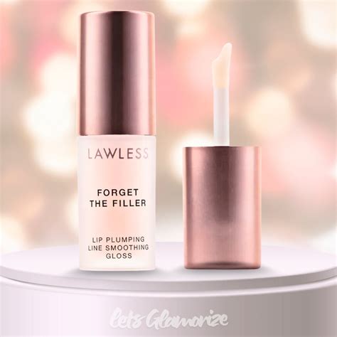 Lawless Mini Forget The Filler Lip Plumper Gloss Smooth And Plump Lips