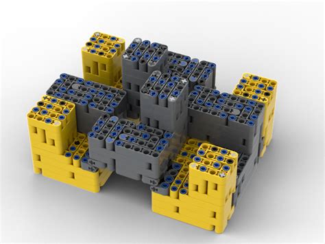 Lego Moc Soma Infinity Folded Cube By Jemunoz0 Rebrickable Build With Lego