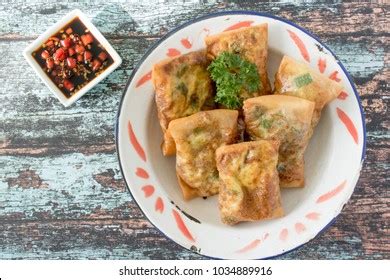 Martabak Tahu Indonesian Traditional Food Made Stock Photo 2103401600