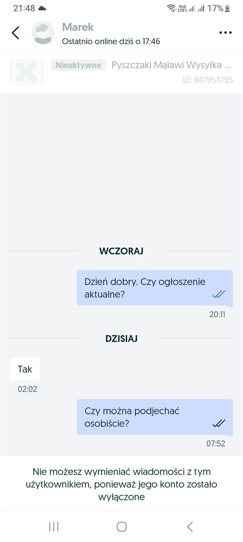 Uwaga Oszust Na OLX Sklepy Zakupy Forum Klub Malawi Pl