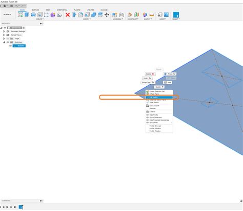 Fusion Not Showing Edit Function Fusion CAD Langmuir Systems Forum