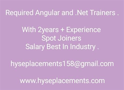 Spoorthi D M On Linkedin Hyseplacements Experience Lookingfortrainers Trainerjobs