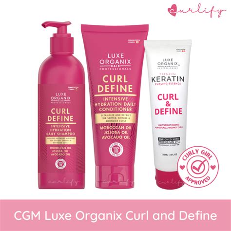 CGM Luxe Organix Premium Keratin Curl Define Curling Essence
