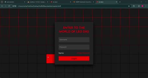 Michael A On Linkedin Webdevelopment Frontend Loginpage Responsivedesign Html Css