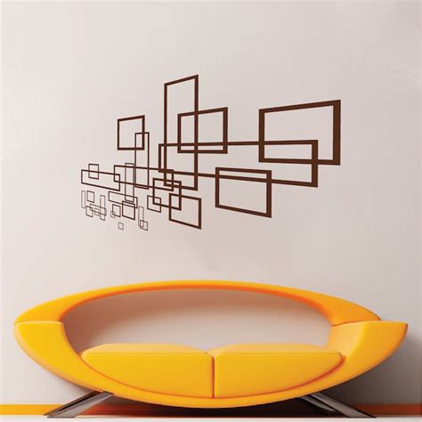 Geometric Modern Wall Decal And Vinyl Wall Art From Trendy Wall Designs