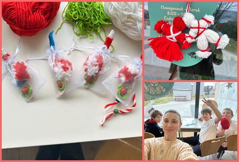 Академия Откриватели Мили деца и родители Честита Баба Марта Нека мартеничките които