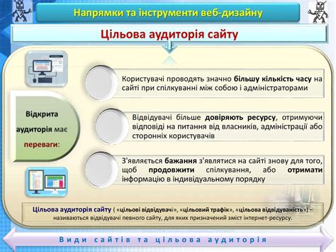 Види сайтів та цільова аудиторія презентация онлайн