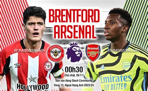 Kết Quả Bóng đá Brentford Vs Arsenal Ngoại Hạng Anh Hôm Nay