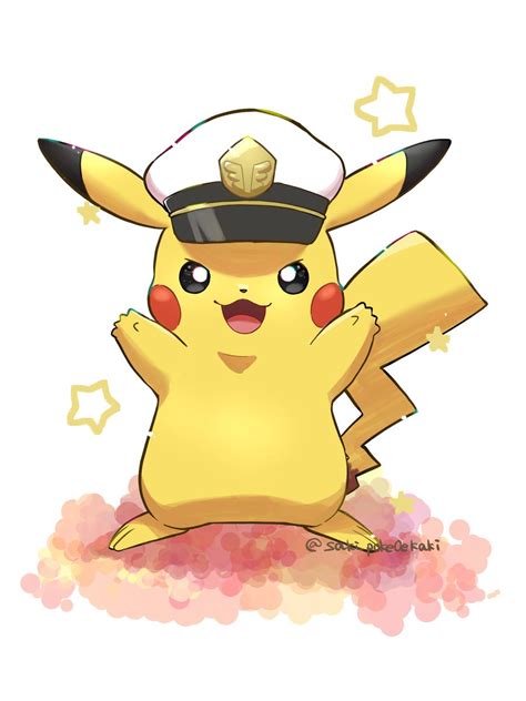 Saki On Twitter キャプテンピカチュウ⚡️ アニポケ