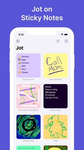 Jot Sticky Note Widgets For Iphone 無料・ダウンロード