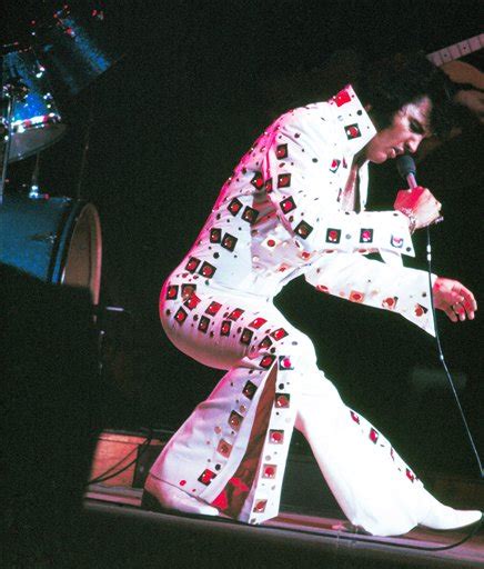 Chris Elvis Tribute Show Elvis Presleys Jumpsuit Day