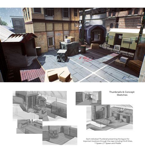 The Red Terminal Game Map Design Behance