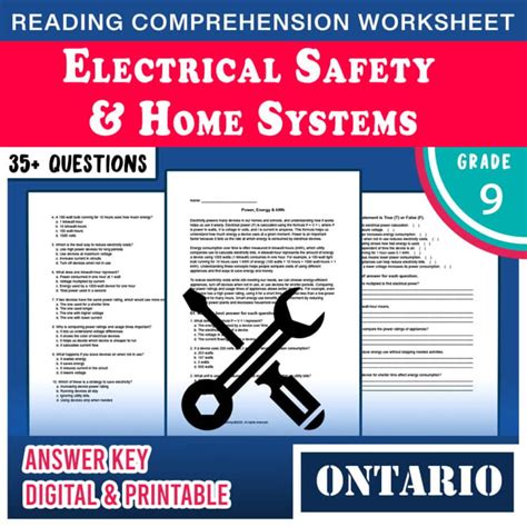 Electrical Safety And Home Systems Grade 9 Ontario Snc1w Science Resource