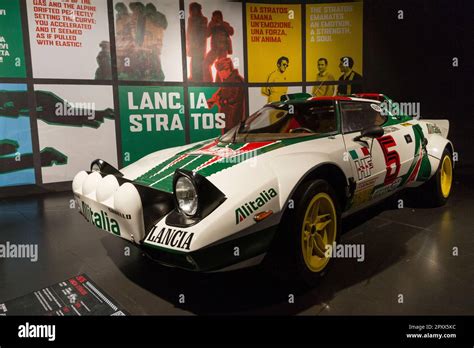 Lancia Stratos 1975 Exhibition Of Old Rally Cars Golden Age Of