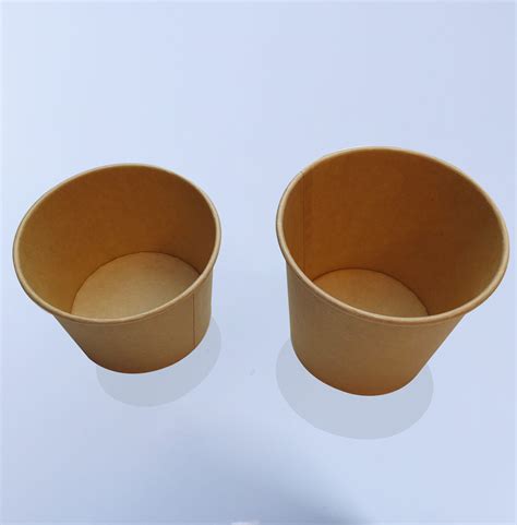 Kraft Paper Soup Cups 16oz Capacity 500 Pcs Ctn Bliitt