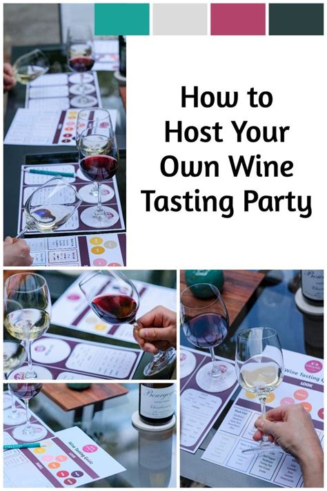 How To Host A Wine Tasting Party Wine Tasting Party Diy Wine Tasting