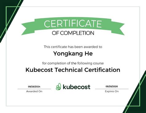 Yongkang H On Linkedin Kubecost Kubecon Kubernetes Kcna24 K8s