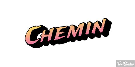 Chemin Word Animated  Logo Designs