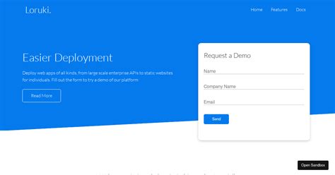 Loruki Html CSS Codesandbox