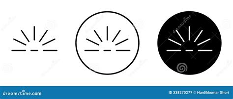 Keyboard Brightness Icon Cartoon Vector 331976109