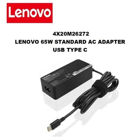 Jual 4X20M26272 - LENOVO 65W STANDARD AC ADAPTER (USB TYPE C ) | Shopee ...