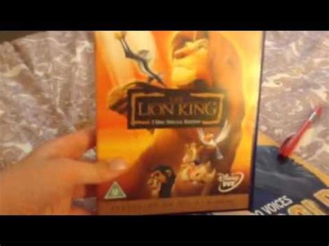 The Lion King Special Edition DVD Review YouTube