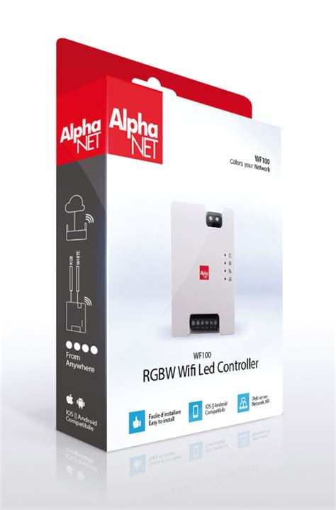 WF100: controller Wi-Fi via smart device o PC