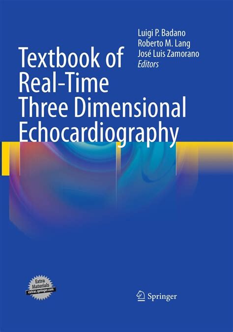 Textbook Of Real Time Three Dimensional Echocardiography 1st Edition Premiumjs Store
