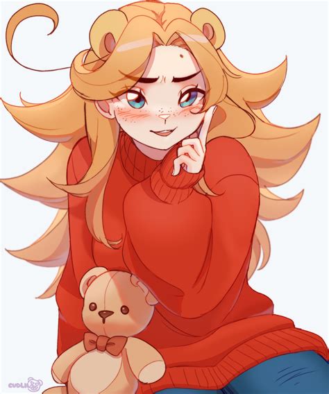 Safebooru 1girl Absurdres Animal Ears Artist Name Bear Ears Blue