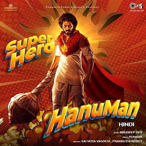 SuperHero HanuMan From HanuMan Hindi Anudeep Dev Muzyka Mp3