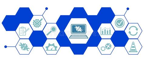 Concept Of System Maintenance Stock Illustration Illustration Of