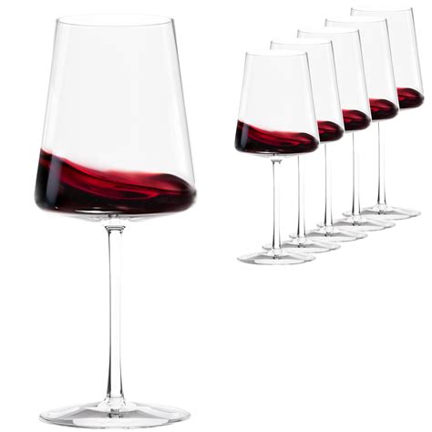 Stolzle Power Bordeaux Wine Glass - Set of 6, Glassware; UK Glassware ...