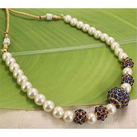 Women Party Wear Pearl Beaded Necklace At Rs Piece In Chennai ID