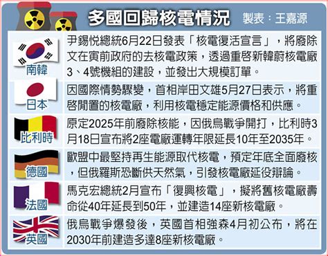 南韓復活核電 尹錫悅批前政府犯傻 國際大事 中國時報