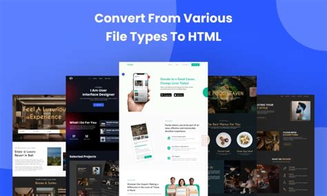 Convert Figma Xd And Psd To Html And Css With Responsive Bootstrap