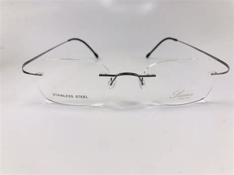 Success Ss 240 1 Gunmetal Drill Mount And Hingeless Eyeglasses 50mm