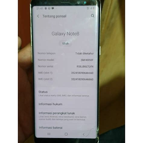 Jual Mesin Samsing Note 8 Original Shopee Indonesia