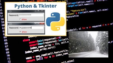Python Tkinter Cran Enneig Youtube