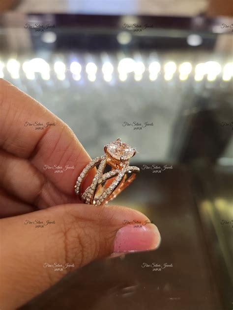 925 Silver Solitaire Ring Fsj