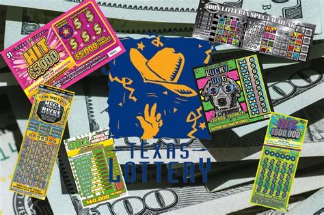 Check Out The Jackpots From These Texas Lottery Scratch Offs