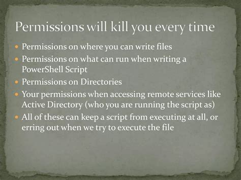 Windows Power Shell Basics Ppt