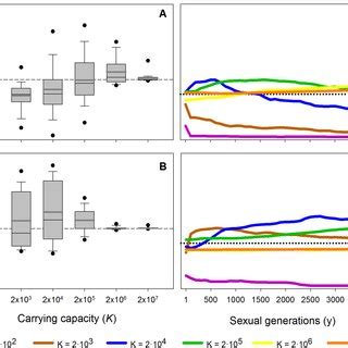 F ST Values After Sexual Generations At Different Combinations Of Download Scientific